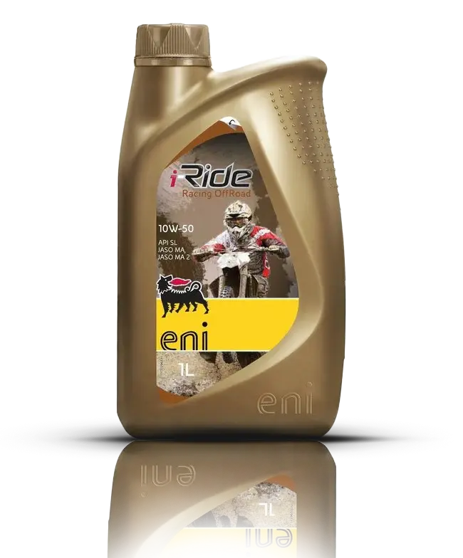 Eni i-ride racing offroad 10W50 12X1 LT one liter | ajalatalkhalij.com